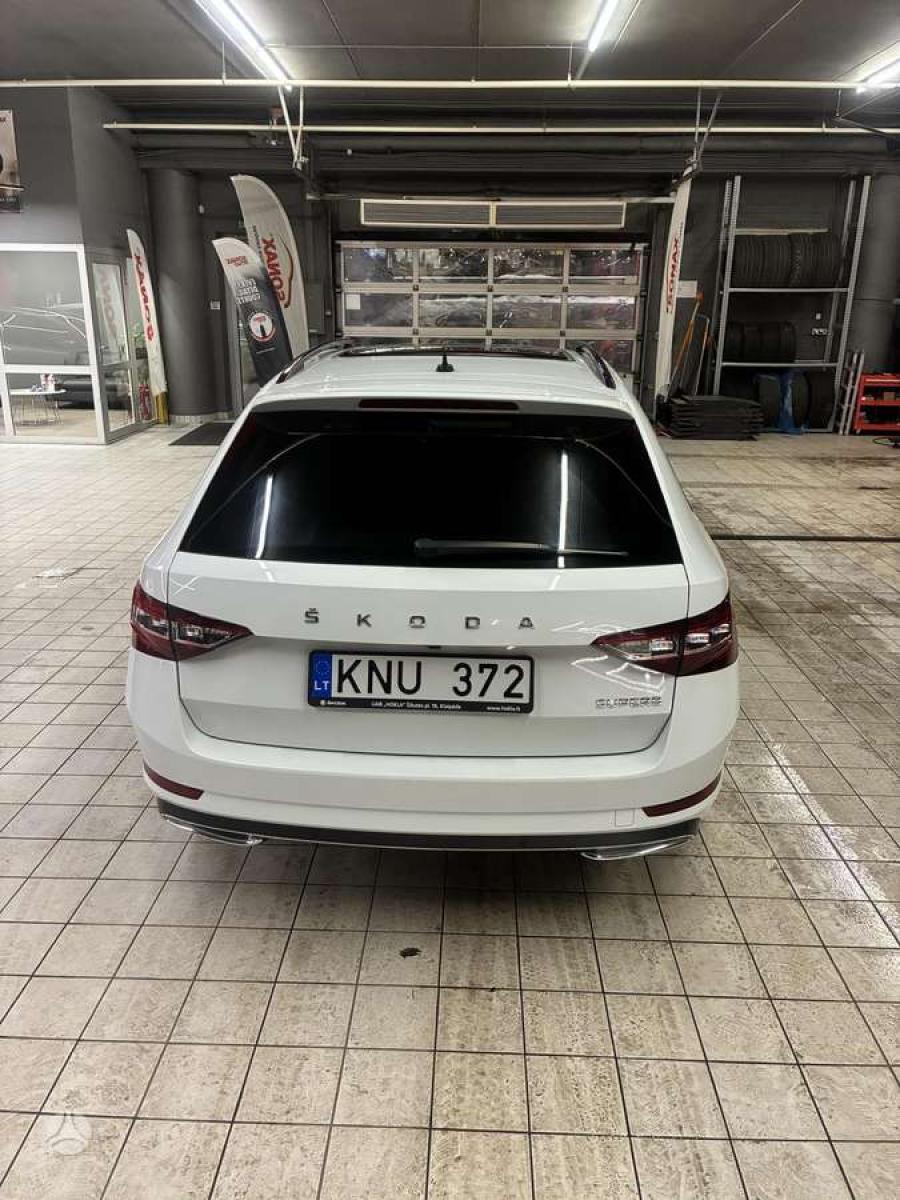 White Skoda SuperB 2018 in Vilnius, with an engine capacity of 2.00 L and mileage of 132 thousand km for 16900 €, photo 17 on AUTOMOTO.COM.LV