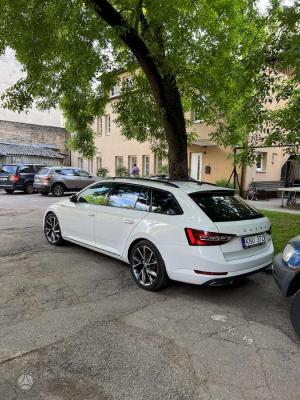 White Skoda SuperB 2018 in Vilnius, with an engine capacity of 2.00 L and mileage of 132 thousand km for 16900 €, photo 23 on AUTOMOTO.COM.LV