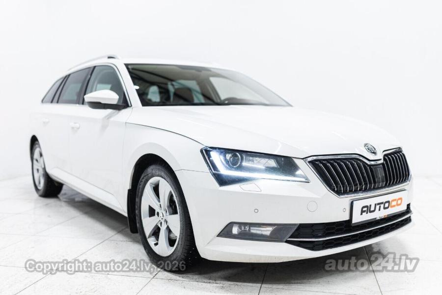White Skoda SuperB 2018 in Tallinn, with an engine capacity of 2.00 L and mileage of 255 thousand km for 11999 €, photo 4 on AUTOMOTO.COM.LV
