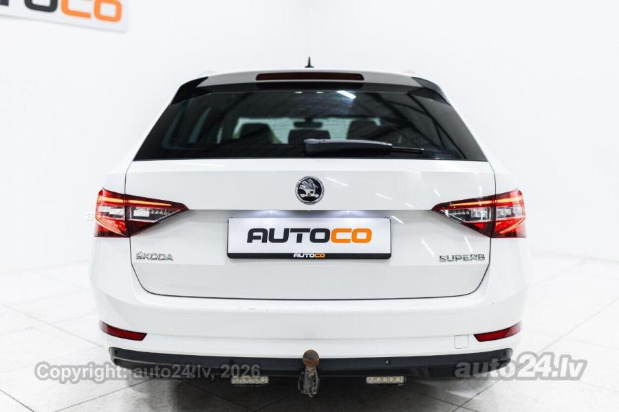 White Skoda SuperB 2018 in Tallinn, with an engine capacity of 2.00 L and mileage of 255 thousand km for 11999 €, photo 6 on AUTOMOTO.COM.LV