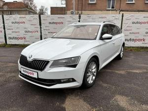 White Skoda SuperB 2018 in Klaipeda, with an engine capacity of 1.60 L and mileage of 252 thousand km for 9400 €, photo  on AUTOMOTO.COM.LV