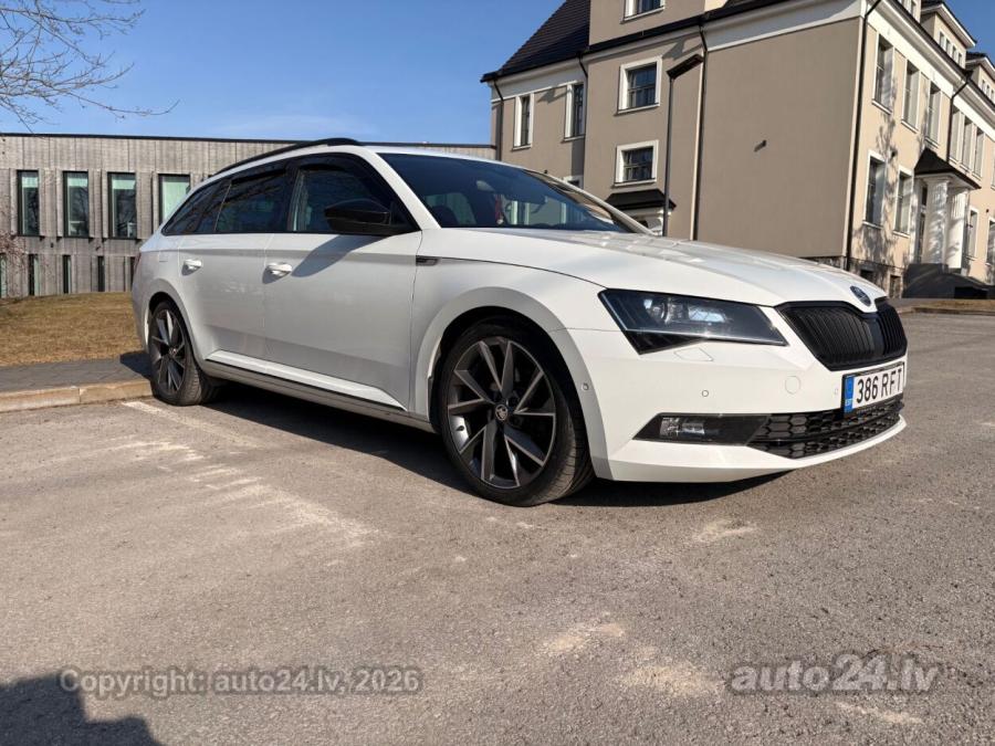 Balts Skoda SuperB 2018 Tallina, ar dzinēja tilpumu 2.00 L un nobraukumu 212 tūkst. km par 19500 €, foto 1 vietnē AUTOMOTO.COM.LV
