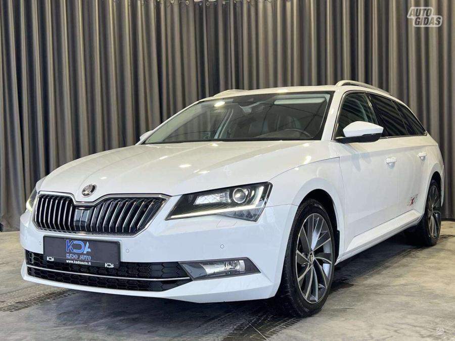 White Skoda SuperB 2018 in Marijampole, with an engine capacity of 2.00 L and mileage of 237 thousand km for 14950 €, photo 8 on AUTOMOTO.COM.LV