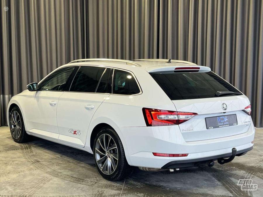 White Skoda SuperB 2018 in Marijampole, with an engine capacity of 2.00 L and mileage of 237 thousand km for 14950 €, photo 9 on AUTOMOTO.COM.LV