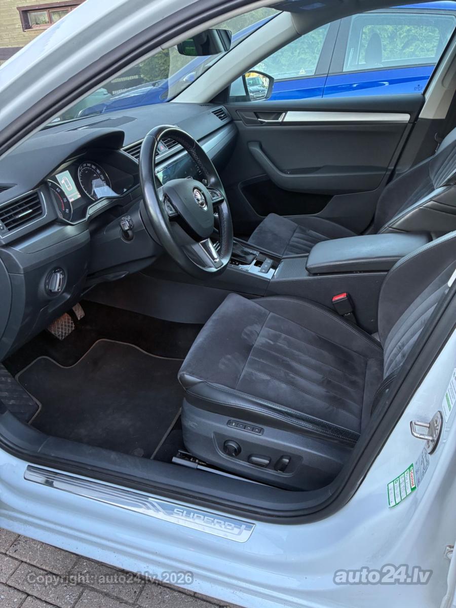 White Skoda SuperB 2018 in Tallinn, with an engine capacity of 1.80 L and mileage of 204 thousand km for 12450 €, photo 8 on AUTOMOTO.COM.LV