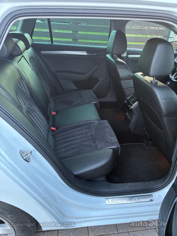 White Skoda SuperB 2018 in Tallinn, with an engine capacity of 1.80 L and mileage of 204 thousand km for 12450 €, photo 9 on AUTOMOTO.COM.LV