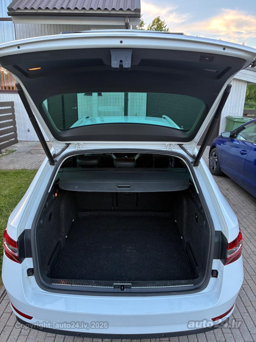 White Skoda SuperB 2018 in Tallinn, with an engine capacity of 1.80 L and mileage of 204 thousand km for 12450 €, photo 13 on AUTOMOTO.COM.LV
