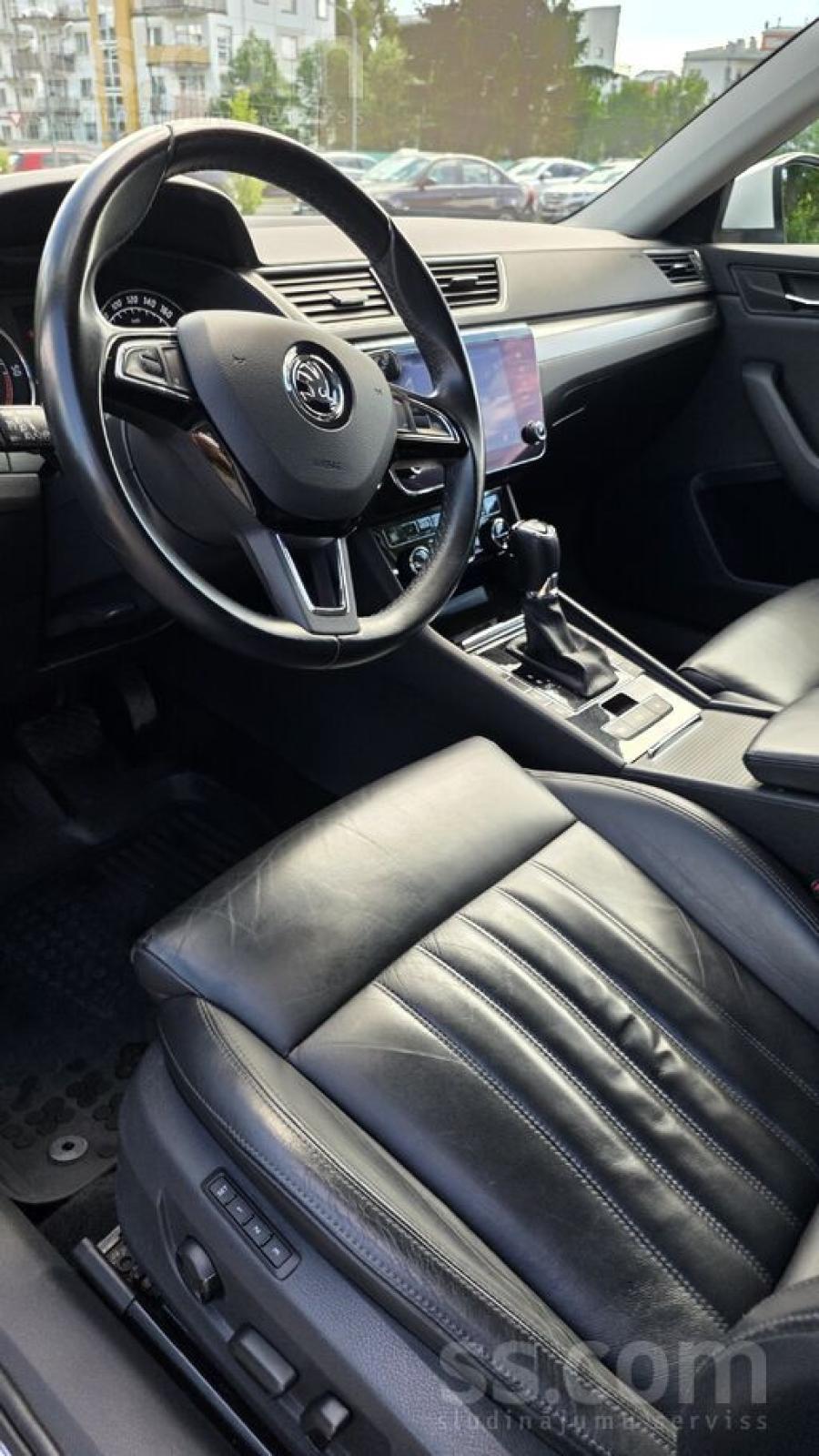 Balts Skoda SuperB 2018 Rīga, ar dzinēja tilpumu 2.00 L un nobraukumu 201 tūkst. km par 11500 €, foto 7 vietnē AUTOMOTO.COM.LV