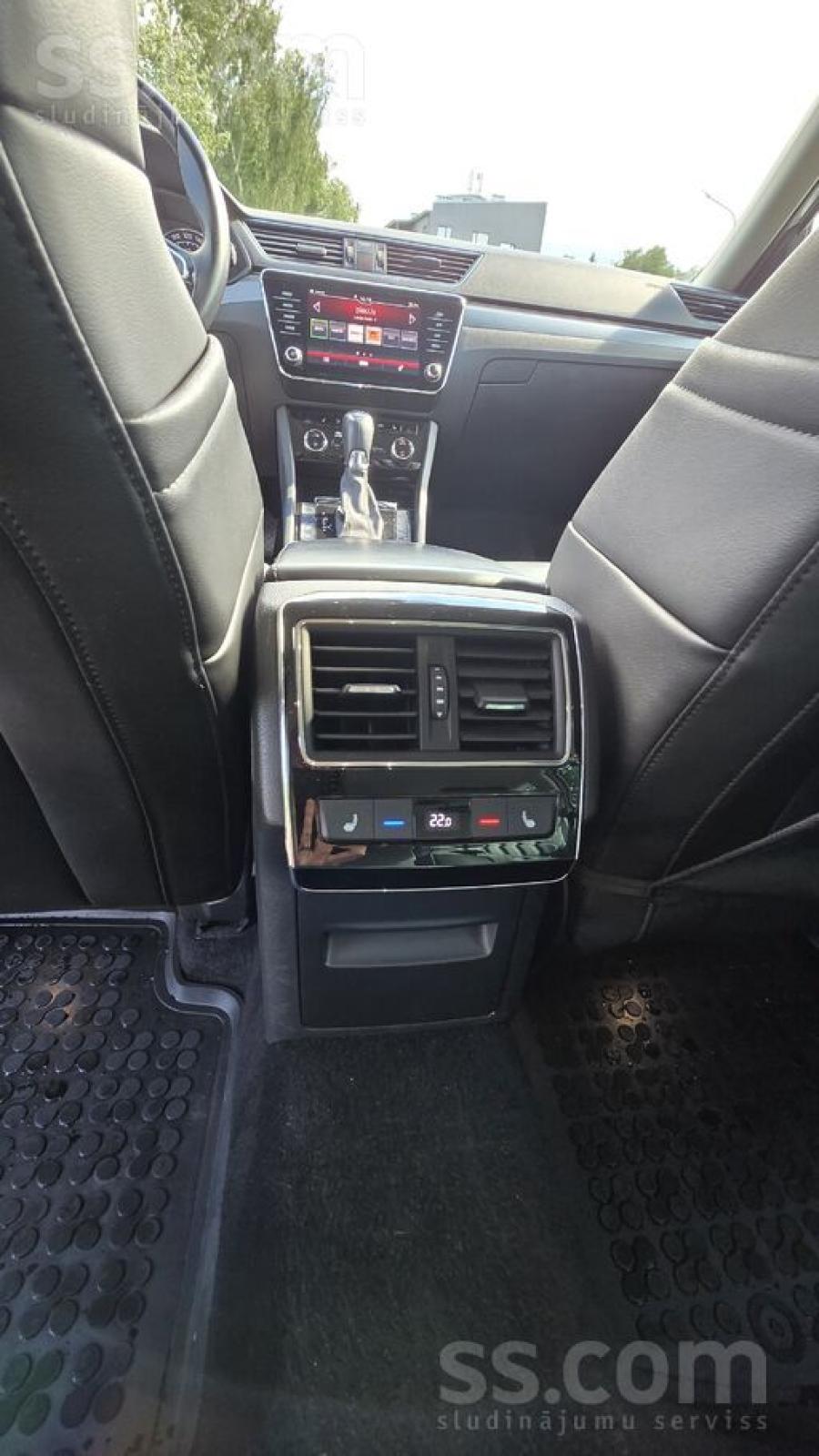 Balts Skoda SuperB 2018 Rīga, ar dzinēja tilpumu 2.00 L un nobraukumu 201 tūkst. km par 11500 €, foto 9 vietnē AUTOMOTO.COM.LV