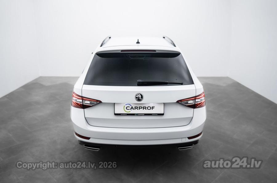 White Skoda SuperB 2018 in Tallinn, with an engine capacity of 2.00 L and mileage of 126 thousand km for 18999 €, photo 6 on AUTOMOTO.COM.LV