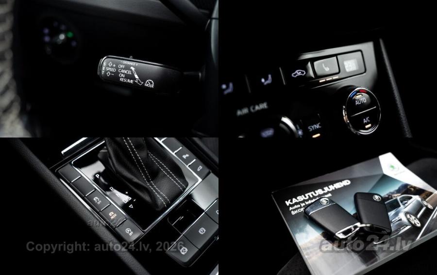 White Skoda SuperB 2018 in Tallinn, with an engine capacity of 2.00 L and mileage of 126 thousand km for 18999 €, photo 15 on AUTOMOTO.COM.LV