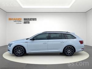 White Skoda SuperB 2018 in Riga, with an engine capacity of 2.00 L and mileage of 143 thousand km for 16990 €, photo 4 on AUTOMOTO.COM.LV