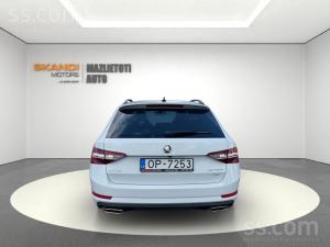 White Skoda SuperB 2018 in Riga, with an engine capacity of 2.00 L and mileage of 143 thousand km for 16990 €, photo 6 on AUTOMOTO.COM.LV