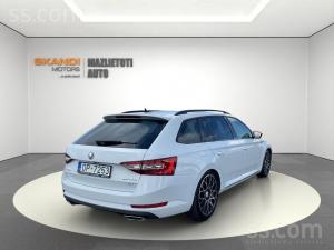 White Skoda SuperB 2018 in Riga, with an engine capacity of 2.00 L and mileage of 143 thousand km for 16990 €, photo 7 on AUTOMOTO.COM.LV