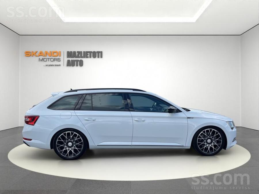 White Skoda SuperB 2018 in Riga, with an engine capacity of 2.00 L and mileage of 143 thousand km for 16990 €, photo 8 on AUTOMOTO.COM.LV