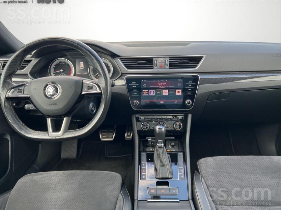 White Skoda SuperB 2018 in Riga, with an engine capacity of 2.00 L and mileage of 143 thousand km for 16990 €, photo 15 on AUTOMOTO.COM.LV