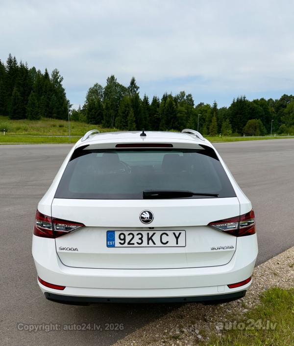 White Skoda SuperB 2018 in Tartu, with an engine capacity of 2.00 L and mileage of 296 thousand km for 15800 €, photo 6 on AUTOMOTO.COM.LV