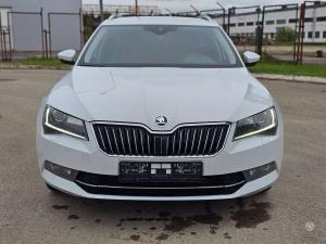 White Skoda SuperB 2018 in Rokiskis, with an engine capacity of 1.97 L and mileage of 358 thousand km for 9620 €, photo  on AUTOMOTO.COM.LV