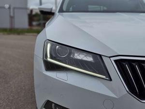 White Skoda SuperB 2018 in Rokiskis, with an engine capacity of 1.97 L and mileage of 358 thousand km for 9620 €, photo 8 on AUTOMOTO.COM.LV