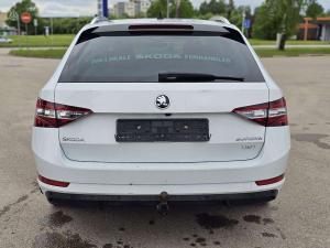 White Skoda SuperB 2018 in Rokiskis, with an engine capacity of 1.97 L and mileage of 358 thousand km for 9620 €, photo 9 on AUTOMOTO.COM.LV