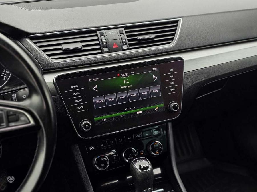 White Skoda SuperB 2018 in Rokiskis, with an engine capacity of 1.97 L and mileage of 358 thousand km for 9620 €, photo 27 on AUTOMOTO.COM.LV