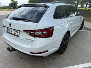 White Skoda SuperB 2018 in Taurage, with an engine capacity of 1.97 L and mileage of 320 thousand km for 12900 €, photo 7 on AUTOMOTO.COM.LV