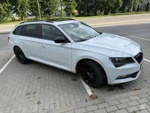 White Skoda SuperB 2018 in Taurage, with an engine capacity of 1.97 L and mileage of 320 thousand km for 12900 €, photo 9 on AUTOMOTO.COM.LV
