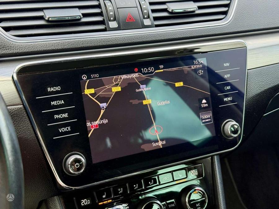Balts Skoda SuperB 2018 Vilkaviškis, ar dzinēja tilpumu 1.97 L un nobraukumu 227 tūkst. km par 13300 €, foto 13 vietnē AUTOMOTO.COM.LV