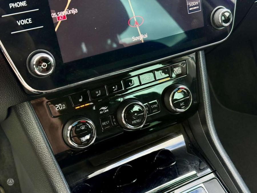 Balts Skoda SuperB 2018 Vilkaviškis, ar dzinēja tilpumu 1.97 L un nobraukumu 227 tūkst. km par 13300 €, foto 15 vietnē AUTOMOTO.COM.LV