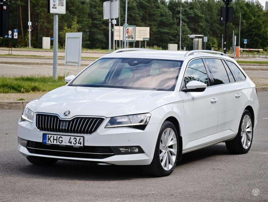 Balts Skoda SuperB 2018 Viļņa, ar dzinēja tilpumu 1.97 L un nobraukumu 208 tūkst. km par 17900 €, foto 5 vietnē AUTOMOTO.COM.LV