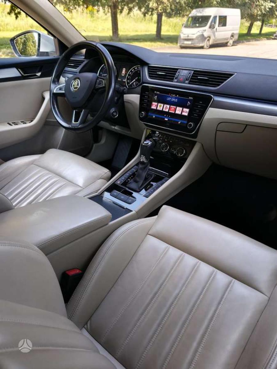 Balts Skoda SuperB 2018 Viļņa, ar dzinēja tilpumu 1.97 L un nobraukumu 208 tūkst. km par 17900 €, foto 15 vietnē AUTOMOTO.COM.LV