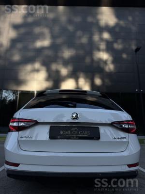 White Skoda SuperB 2018 in Riga, with an engine capacity of 2.00 L and mileage of 235 thousand km for 11990 €, photo 8 on AUTOMOTO.COM.LV
