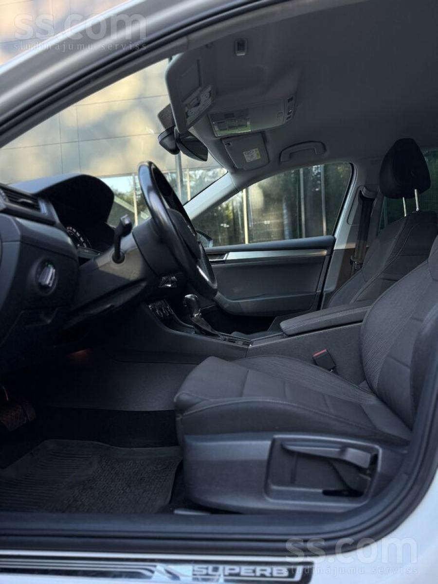Balts Skoda SuperB 2018 Rīga, ar dzinēja tilpumu 2.00 L un nobraukumu 235 tūkst. km par 10750 €, foto 18 vietnē AUTOMOTO.COM.LV