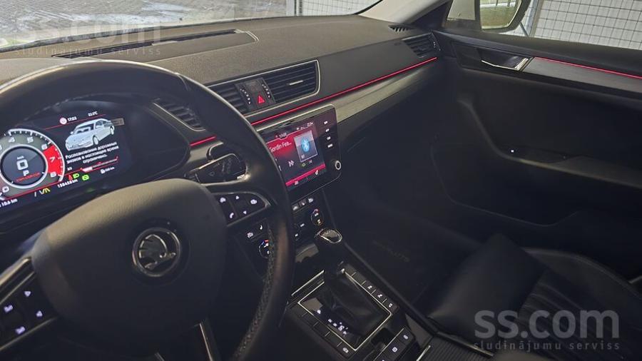 Balts Skoda SuperB 2018 Rīga, ar dzinēja tilpumu 2.00 L un nobraukumu 158 tūkst. km par 13950 €, foto 20 vietnē AUTOMOTO.COM.LV