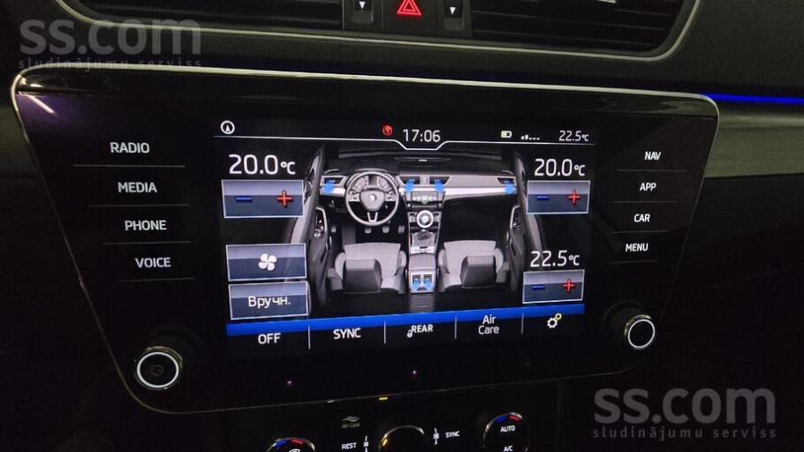 Balts Skoda SuperB 2018 Rīga, ar dzinēja tilpumu 2.00 L un nobraukumu 158 tūkst. km par 13950 €, foto 24 vietnē AUTOMOTO.COM.LV