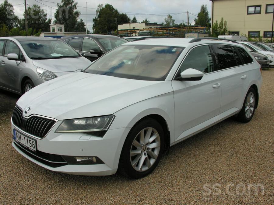 Balts Skoda SuperB 2018 Rīga, ar dzinēja tilpumu 2.00 L un nobraukumu 203 tūkst. km par 14300 €, foto 1 vietnē AUTOMOTO.COM.LV