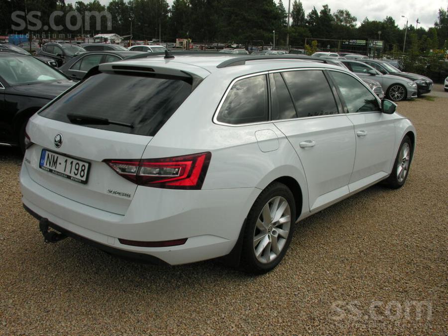 Balts Skoda SuperB 2018 Rīga, ar dzinēja tilpumu 2.00 L un nobraukumu 203 tūkst. km par 14300 €, foto 4 vietnē AUTOMOTO.COM.LV