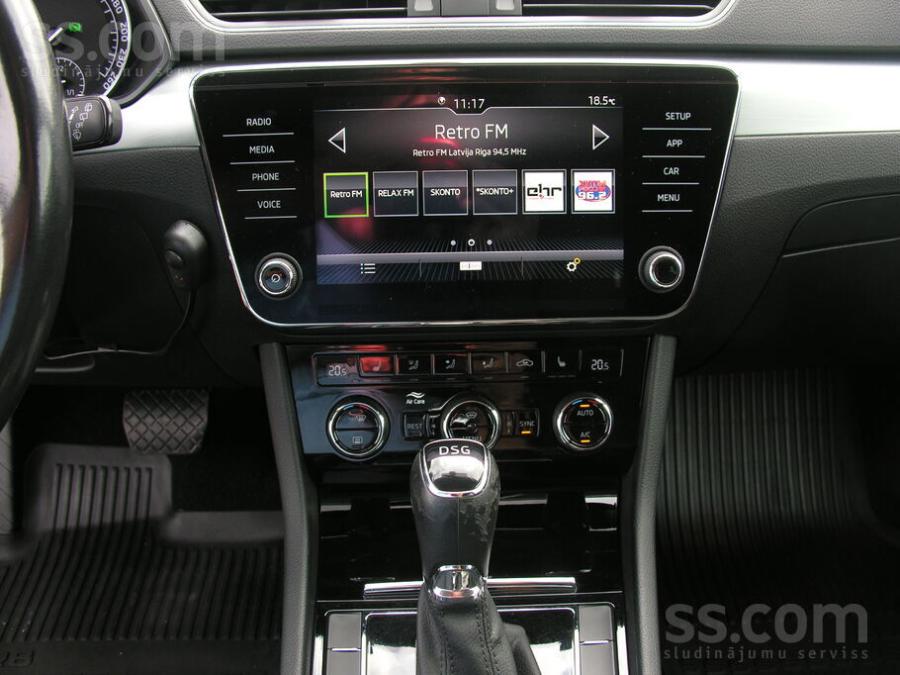 Balts Skoda SuperB 2018 Rīga, ar dzinēja tilpumu 2.00 L un nobraukumu 203 tūkst. km par 14300 €, foto 15 vietnē AUTOMOTO.COM.LV
