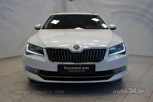 White Skoda SuperB 2019 in Paide, with an engine capacity of 2.00 L and mileage of 127 thousand km for 21500 €, photo 4 on AUTOMOTO.COM.LV