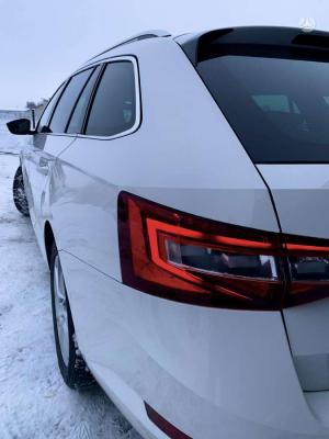 White Skoda SuperB 2019 in Kaunas, with an engine capacity of 2.00 L and mileage of 184 thousand km for 13450 €, photo 6 on AUTOMOTO.COM.LV