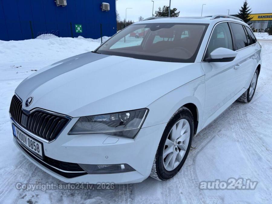 White Skoda SuperB 2019 in Paide, with an engine capacity of 2.00 L and mileage of 287 thousand km for 13490 €, photo 1 on AUTOMOTO.COM.LV