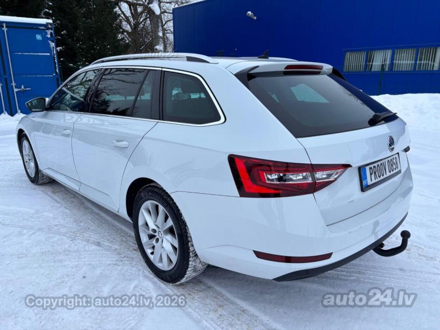 White Skoda SuperB 2019 in Paide, with an engine capacity of 2.00 L and mileage of 287 thousand km for 13490 €, photo 4 on AUTOMOTO.COM.LV