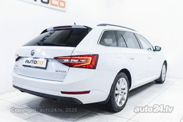 White Skoda SuperB 2019 in Tallinn, with an engine capacity of 2.00 L and mileage of 181 thousand km for 15999 €, photo 7 on AUTOMOTO.COM.LV