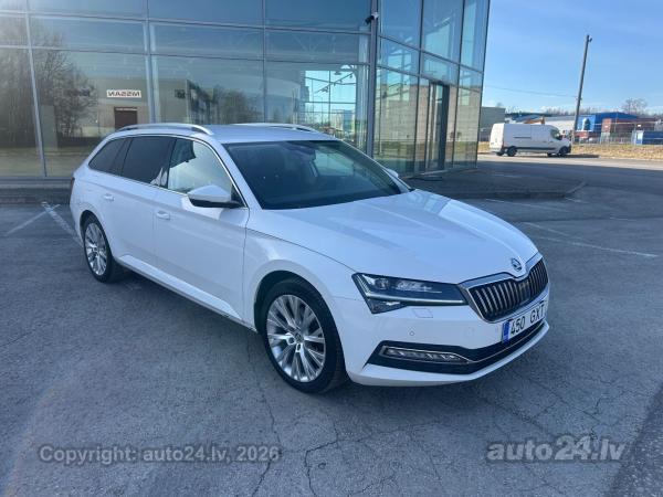 White Skoda SuperB 2019 in Tallinn, with an engine capacity of 2.00 L and mileage of 186 thousand km for 18900 €, photo 2 on AUTOMOTO.COM.LV