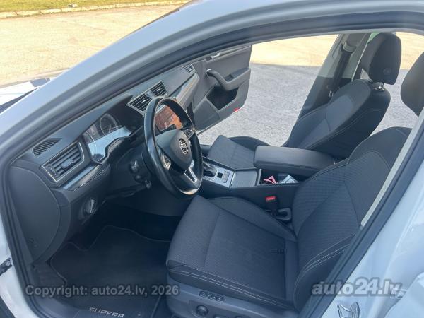 White Skoda SuperB 2019 in Tallinn, with an engine capacity of 2.00 L and mileage of 186 thousand km for 18900 €, photo 8 on AUTOMOTO.COM.LV