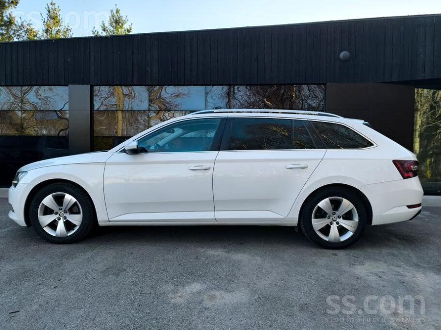 White Skoda SuperB 2019 in Cesis, with an engine capacity of 2.00 L and mileage of 179 thousand km for 15499 €, photo 7 on AUTOMOTO.COM.LV