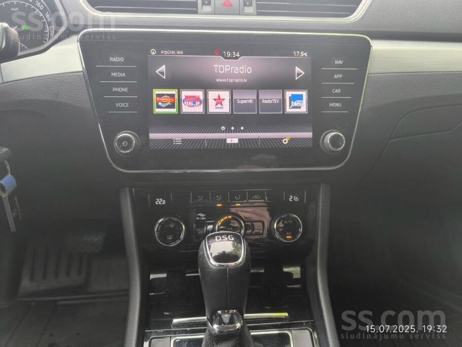 White Skoda SuperB 2019 in Cesis, with an engine capacity of 2.00 L and mileage of 179 thousand km for 15499 €, photo 17 on AUTOMOTO.COM.LV
