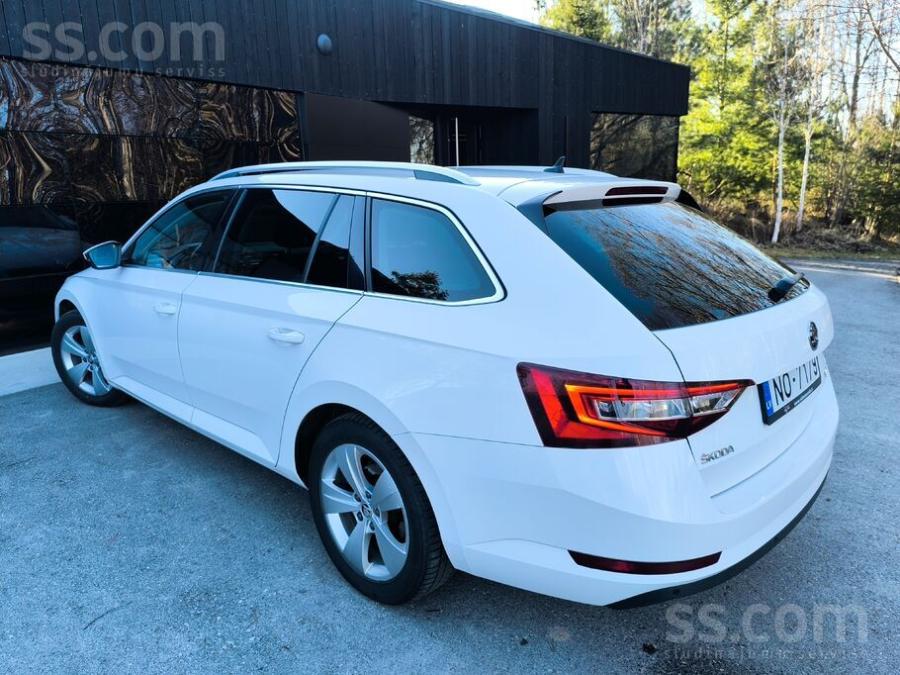 White Skoda SuperB 2019 in Cesis, with an engine capacity of 2.00 L and mileage of 179 thousand km for 15499 €, photo 21 on AUTOMOTO.COM.LV