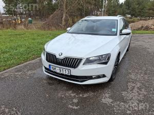 Balts Skoda SuperB 2019 Daugavpils, ar dzinēja tilpumu 2.00 L un nobraukumu 193 tūkst. km par 11300 €, foto  vietnē AUTOMOTO.COM.LV