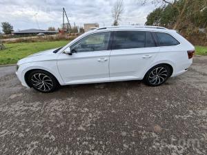 White Skoda SuperB 2019 in Daugavpils, with an engine capacity of 2.00 L and mileage of 193 thousand km for 11300 €, photo 3 on AUTOMOTO.COM.LV